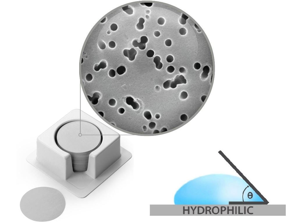 PETE Membrane / Polyester Membrane Disc Filters | Sterlitech