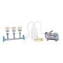 MultiVac 310-MS-T, 3-Branch Aluminum Manifold Vacuum Filtration System ...
