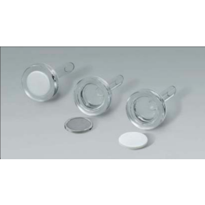 47mm Glass Microanalysis Holder, All-PTFE seals, Glass frit support ...