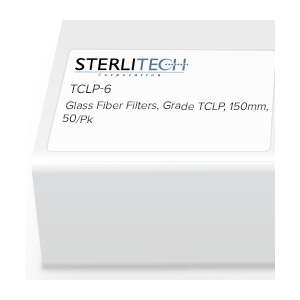 TCLP Grade Acid Treated Glass Fiber, 150mm, 50/Pk
