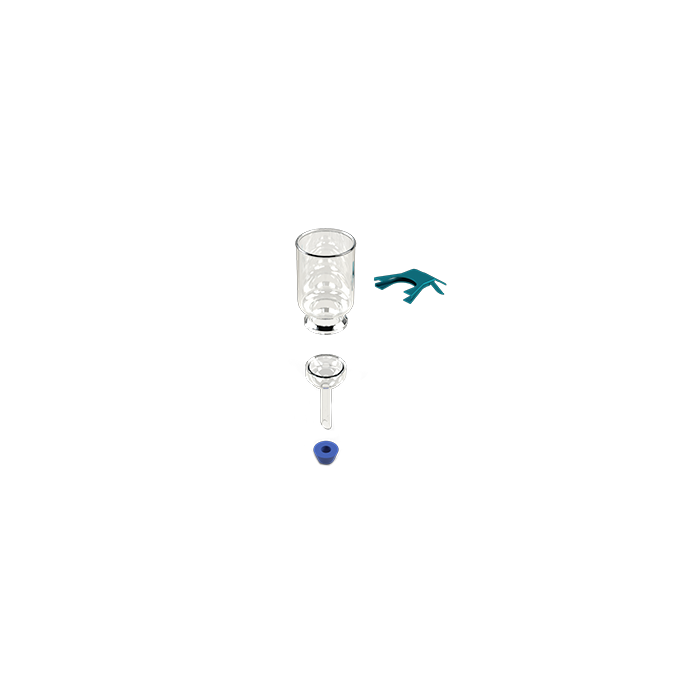 47mm Glass Microanalysis Holder, Glass Frit Support, 300 ml, KG 47