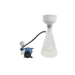 Complete Buchner Kit: 150 mm Porcelain Funnel, 5L Side Arm Flask ...