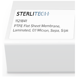 0.1µm PTFE Flat Sheet Membrane, Laminated, PP Backer, Sepa