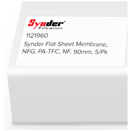 Synder Flat Sheet Membrane, NFG, PA-TFC, NF, 90mm, 5/Pk