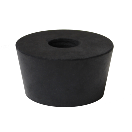 #9 Stopper, Fits 2L Side Arm Flask, Center Hole 5/8"