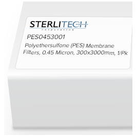 PES Membrane Filter Roll, 0.45µm, 300x3000mm, 1/Pk