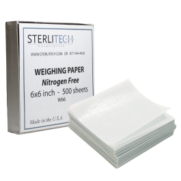 Weighing Paper, Nitrogen Free, squares 6 x 6" 500/Pk