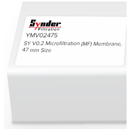 Synder V0.2 Flat Sheet Microfiltration Membrane, 47mm