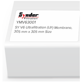 Synder Flat Sheet Membrane, V6, PVDF, UF, 305 x 305mm, 1/Pk