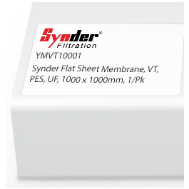 Synder Flat Sheet Membrane, VT, PES, UF, 1000 x 1000mm, 1/Pk