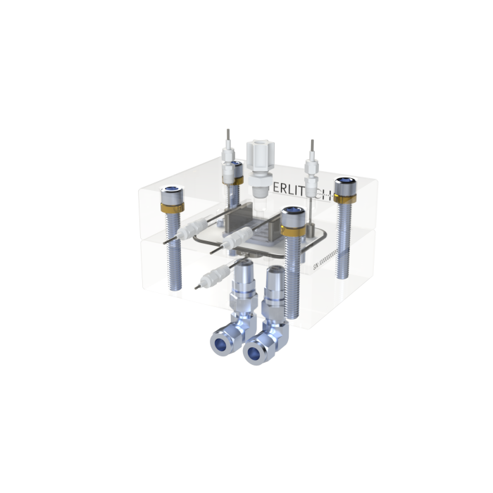 CF016A Electrode Modified Crossflow Assembly, Acrylic