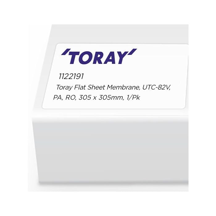 Toray Flat Sheet Membrane, UTC-82V, PA, RO, 305 x 305mm, 1/Pk